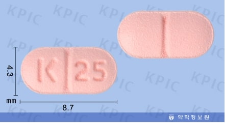 케이캡 정 [25mg] ( Kcab tab [25mg]) | 의약품정보 | 의료정보 | 건강정보 | 서울아산병원