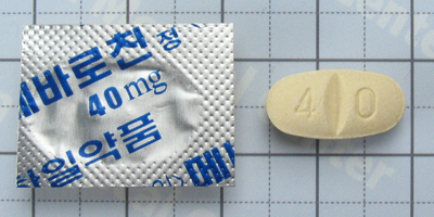 메바로친 정 [40mg] ( Mevalotin tab [40mg]) | 의약품정보 | 의료정보 | 건강정보 | 서울아산병원